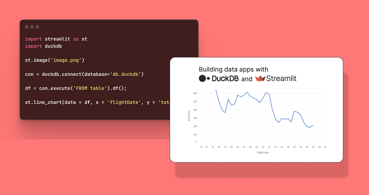 Building and deploying data apps with DuckDB and Streamlit | by Octavian Zarzu | Medium