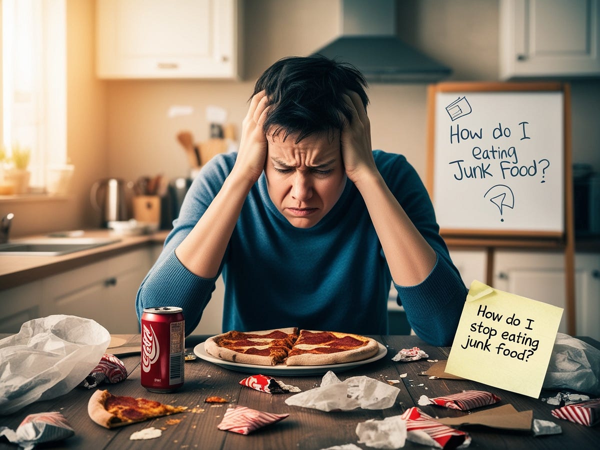How do I stop eating junk food?. Stopping junk food cravings can be ...