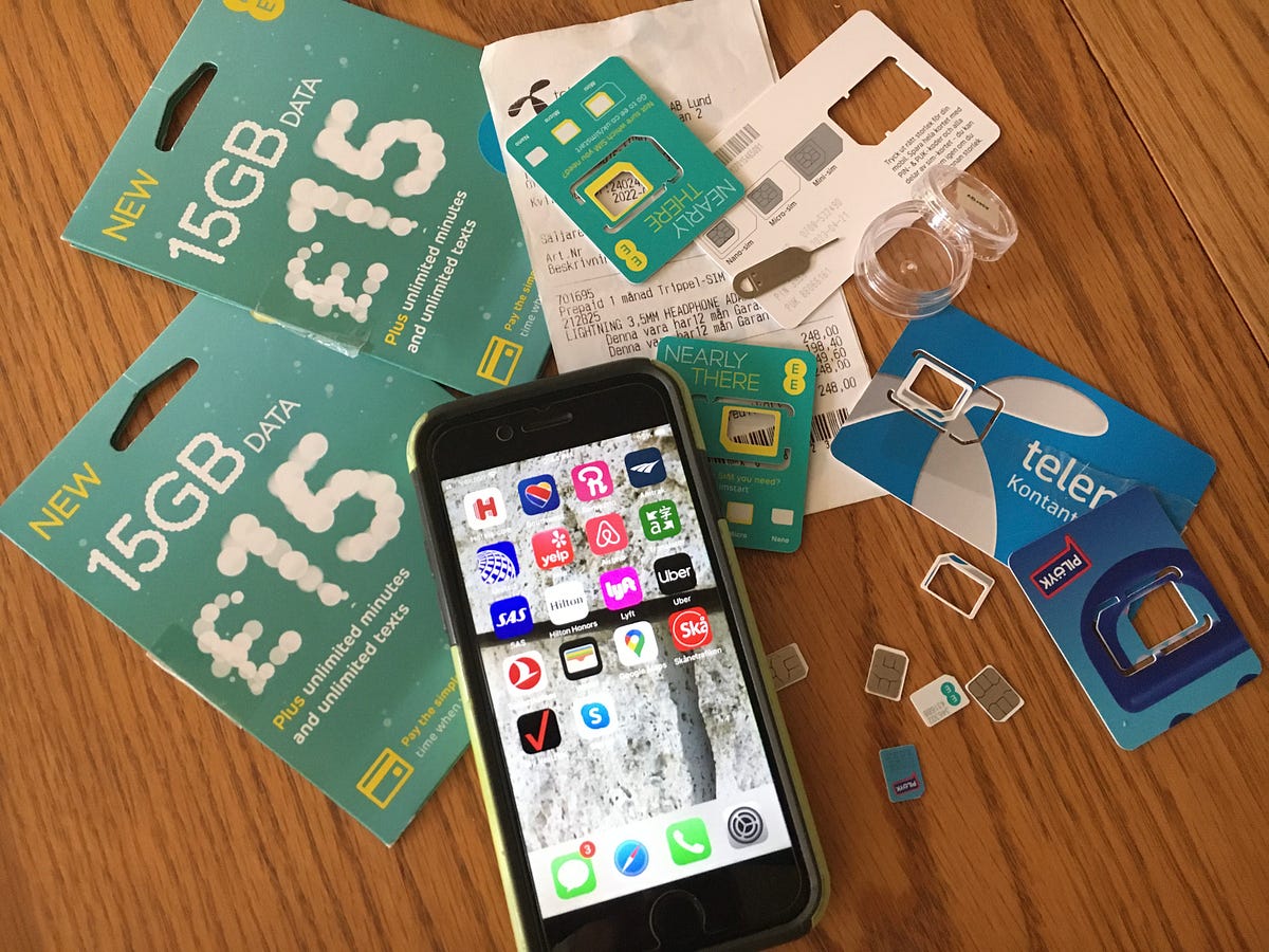 Are SIM cards for you? Simple Travel | by Ernie Adventitious | Medium