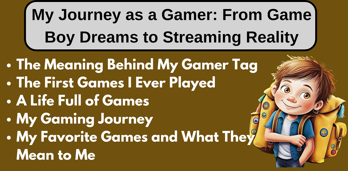 My Journey as a Gamer: From Game Boy Dreams to Streaming Reality | by ...