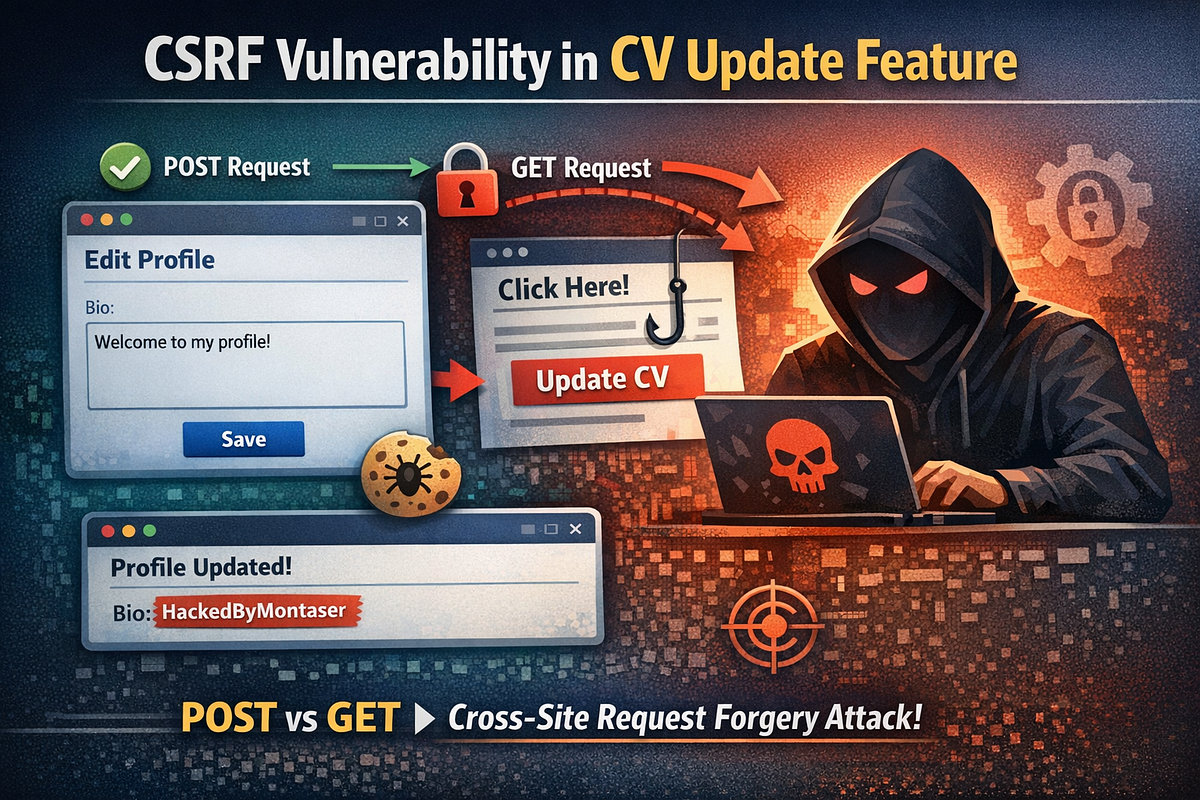 How I Discovered a CSRF Vulnerability in a CV Update Feature | by ...