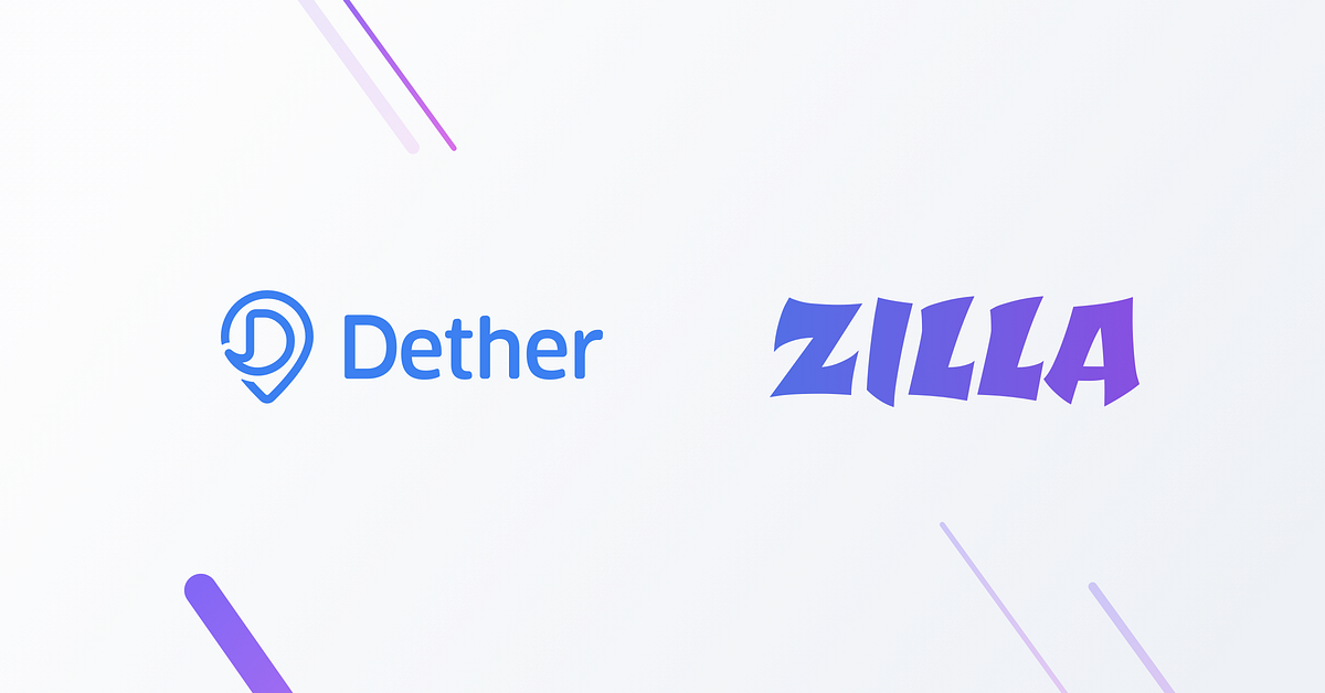 ZILLA is now listed on Dether. We are thrilled to announce that ZILLA ...