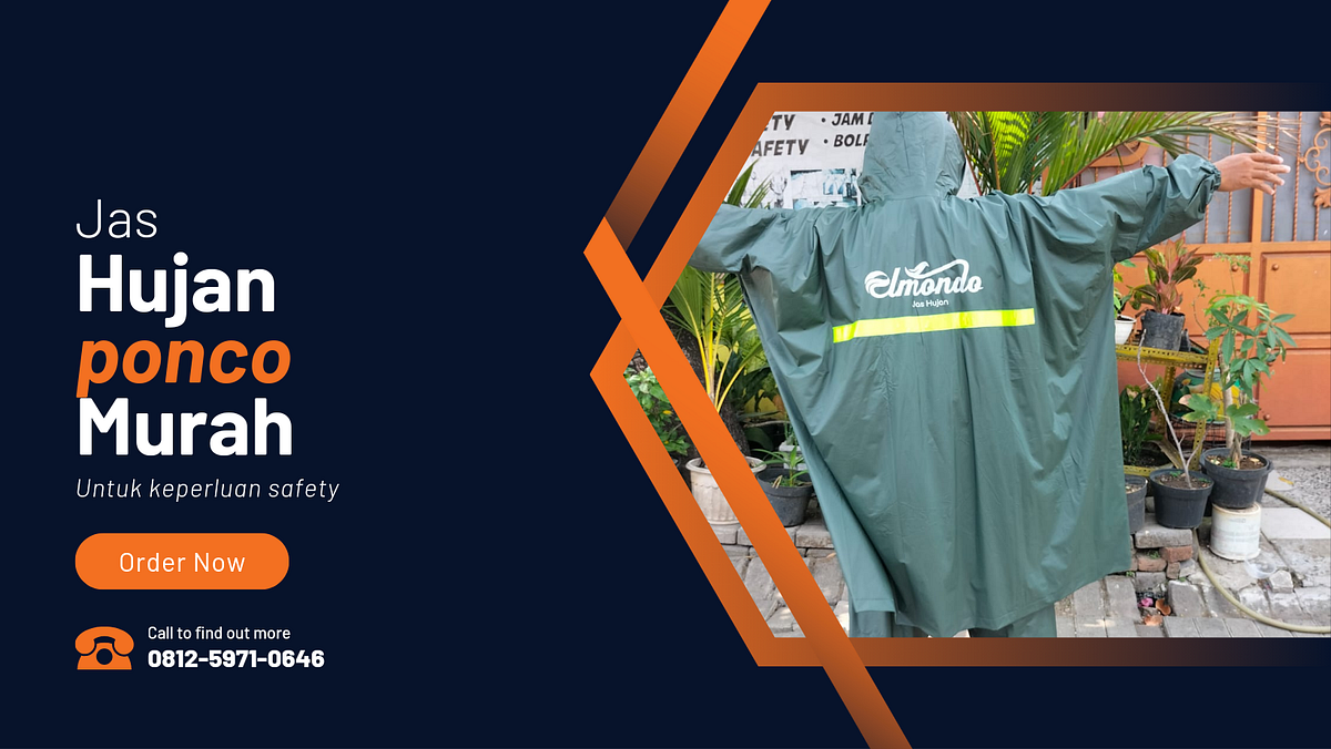 Jas Hujan Ponco 2 Kepala Terbaik, ORDER WA : 0812-5971-0646 Jas Hujan ...