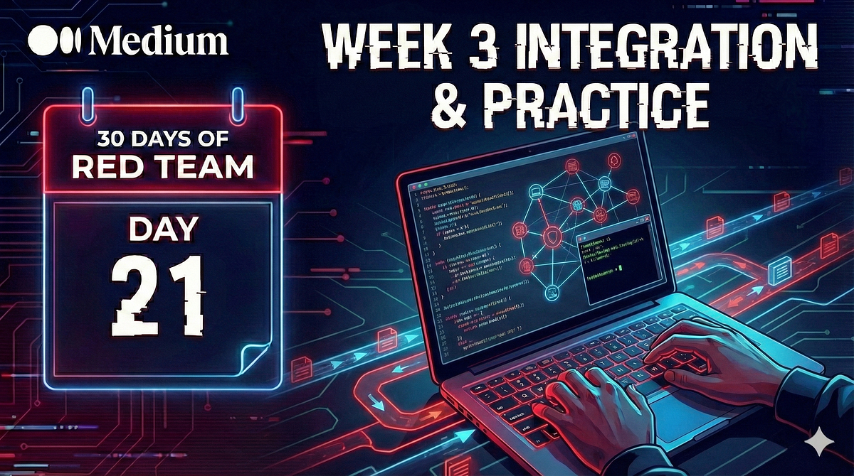 Day 21: Week 3 Integration — The Red Team Attack Chain | 30 Days of Red ...