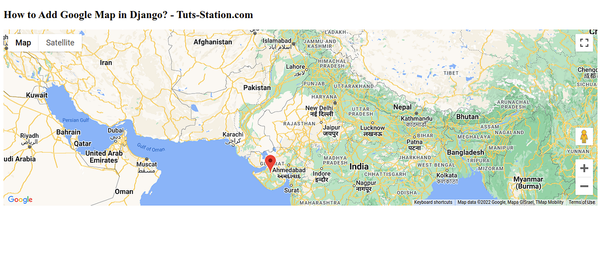 How to use Google Maps in Django? - Bhavesh Sonagra - Medium