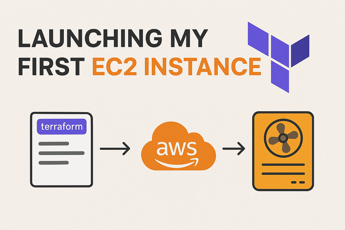 My First Terraform Project: Launching an EC2 Instance on AWS | by Parvinder kaur | Sep, 2025 ...