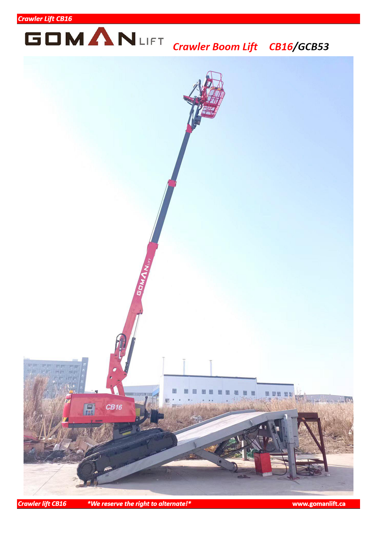 Maximizing Safety and Performance with Compact Crawler Boom Lifts | by ...
