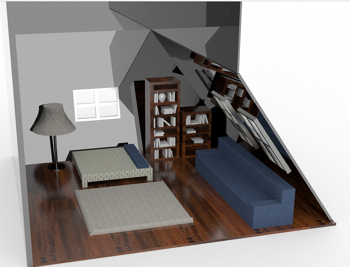 Project 2: 3D Modeled Room. Hello! My name is Ananya and for my… | by Pliam | Apr, 2025 | Medium