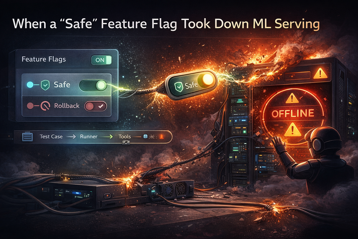 When a “Safe” Feature Flag Took Down ML Serving | by Quaxel | Feb, 2026 ...