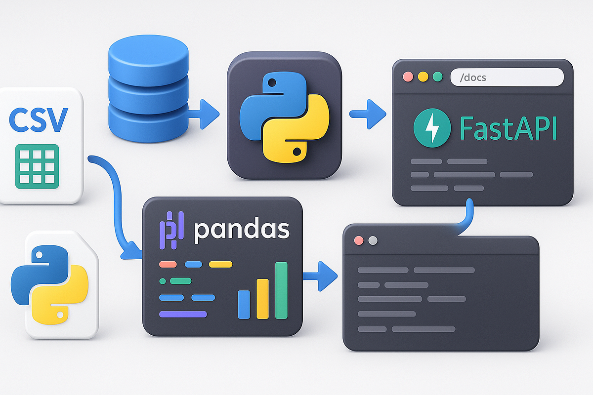 End-to-End Data Science Pipeline with Python, Pandas, and FastAPI | by Nikulsinh Rajput | Jul ...