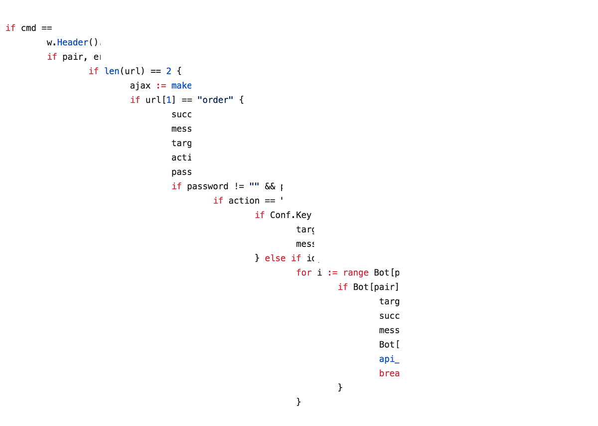 I love this code !!. In the programming world, i have seen a… | by UP1 ...