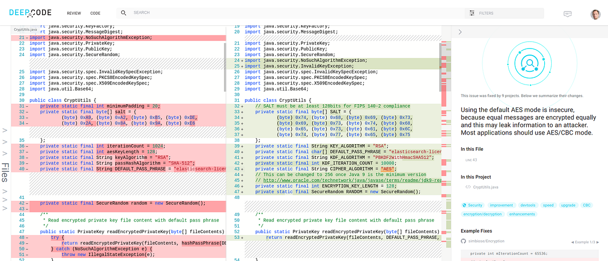 DeepCode is releasing first class support for AI code reviews | by Benjamin Mularczyk ...