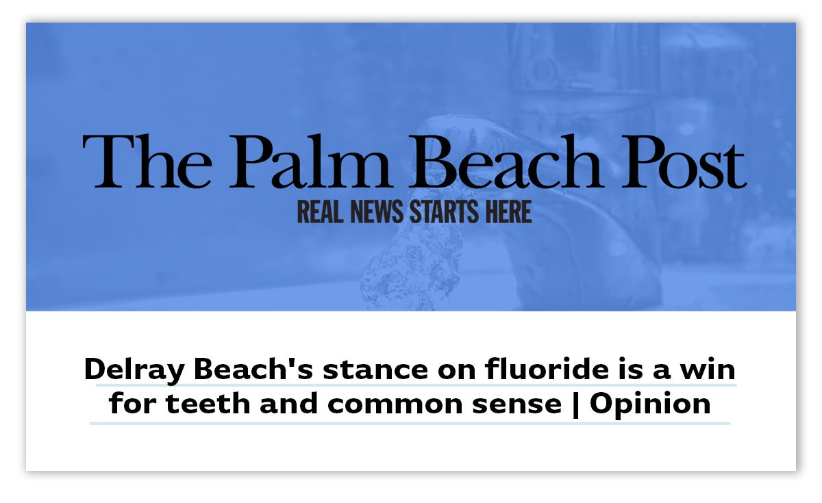 Delray Beach Commission Upholds Water Fluoridation Amidst Debate | by ...