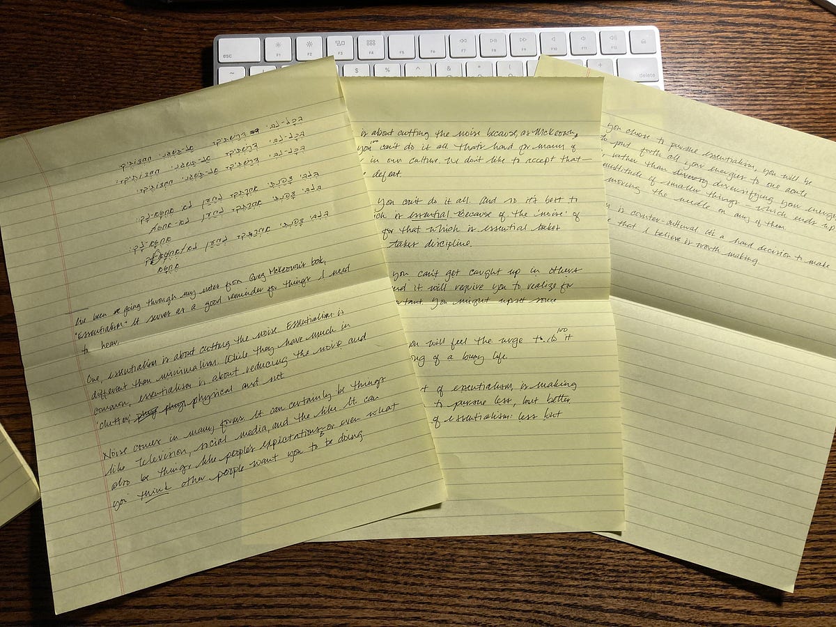 Less But Better. I’ve been going through my notes from… | by Floyd ...