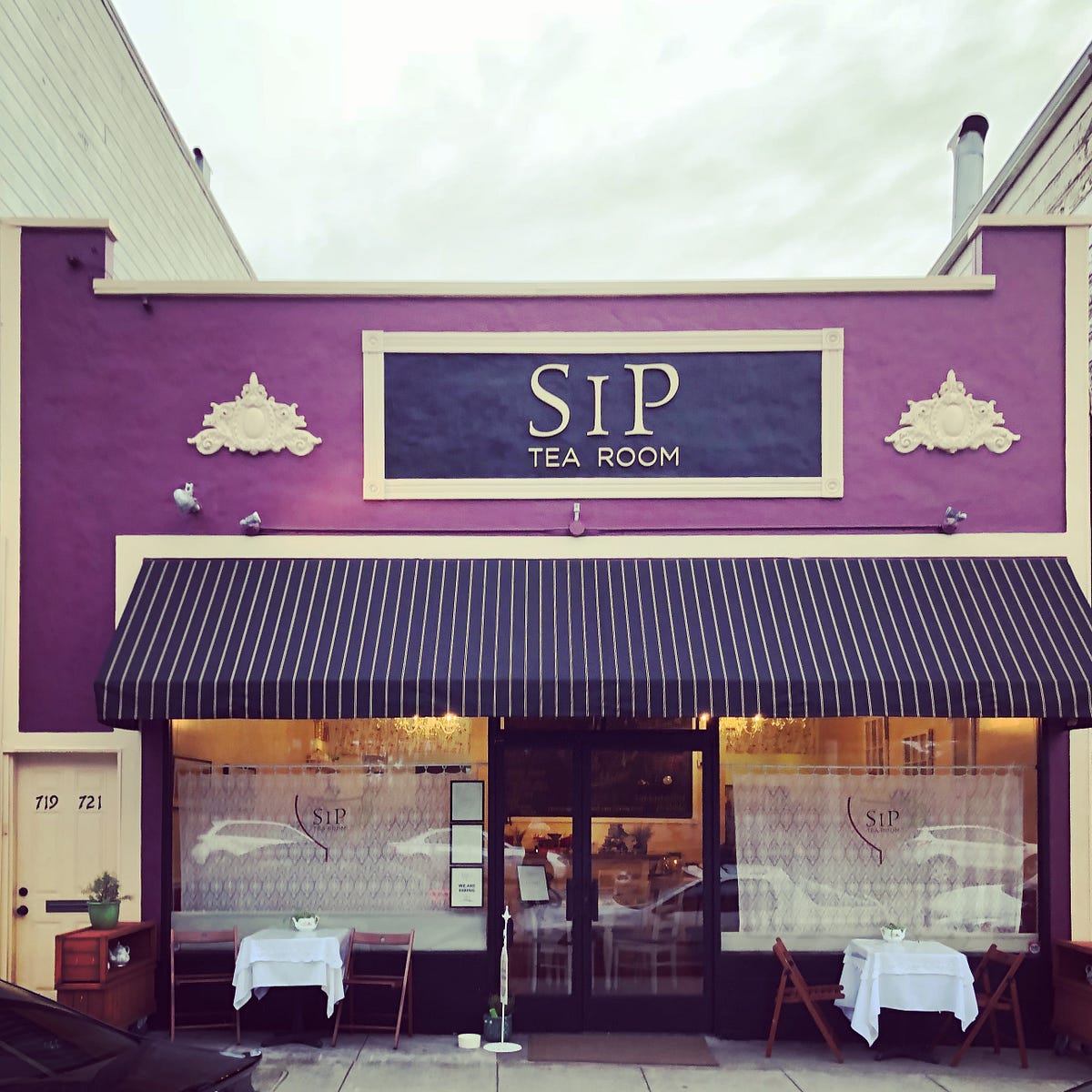 Sip Tea Room. Tea: ☕️ ☕ ️☕️ ☕️ Food: 🍰 🍰 🍰… | by Ilana Walder-Biesanz ...