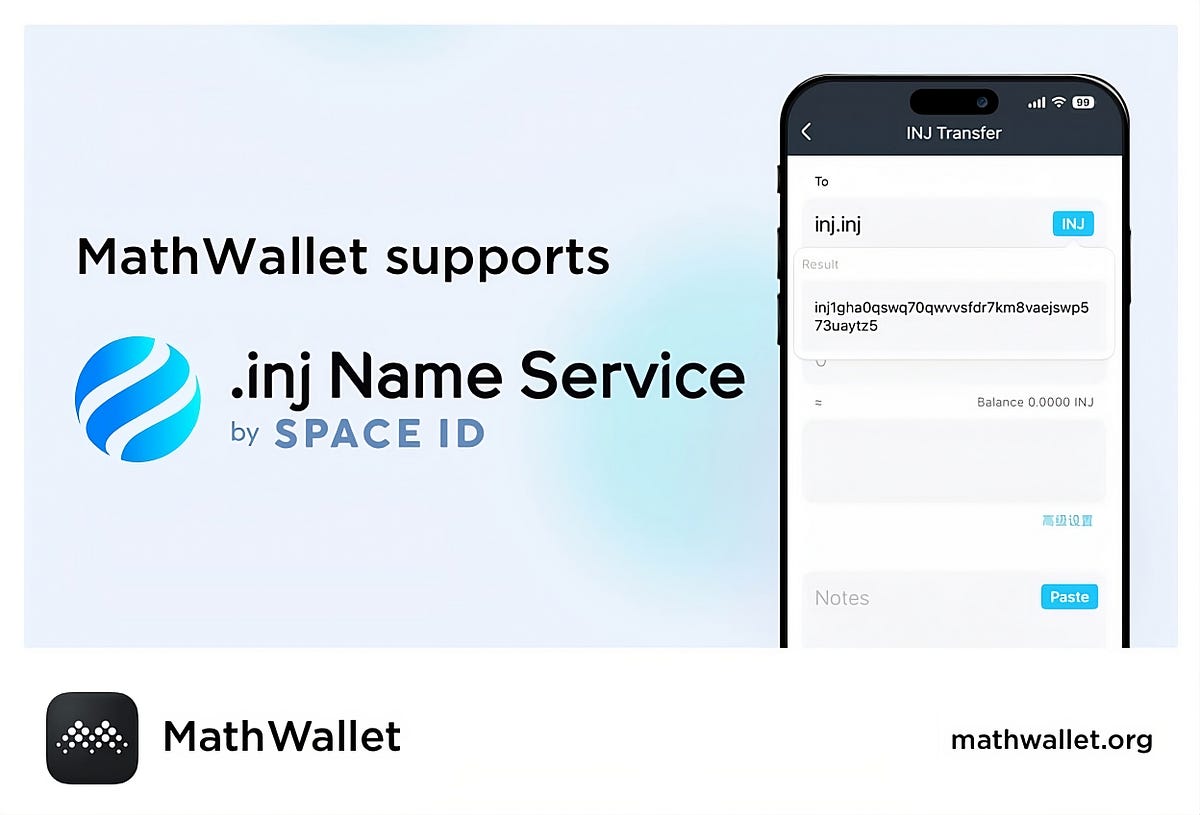 MathWallet Sekarang Mendukung Domain .inj! | by Injective Indonesia | Medium