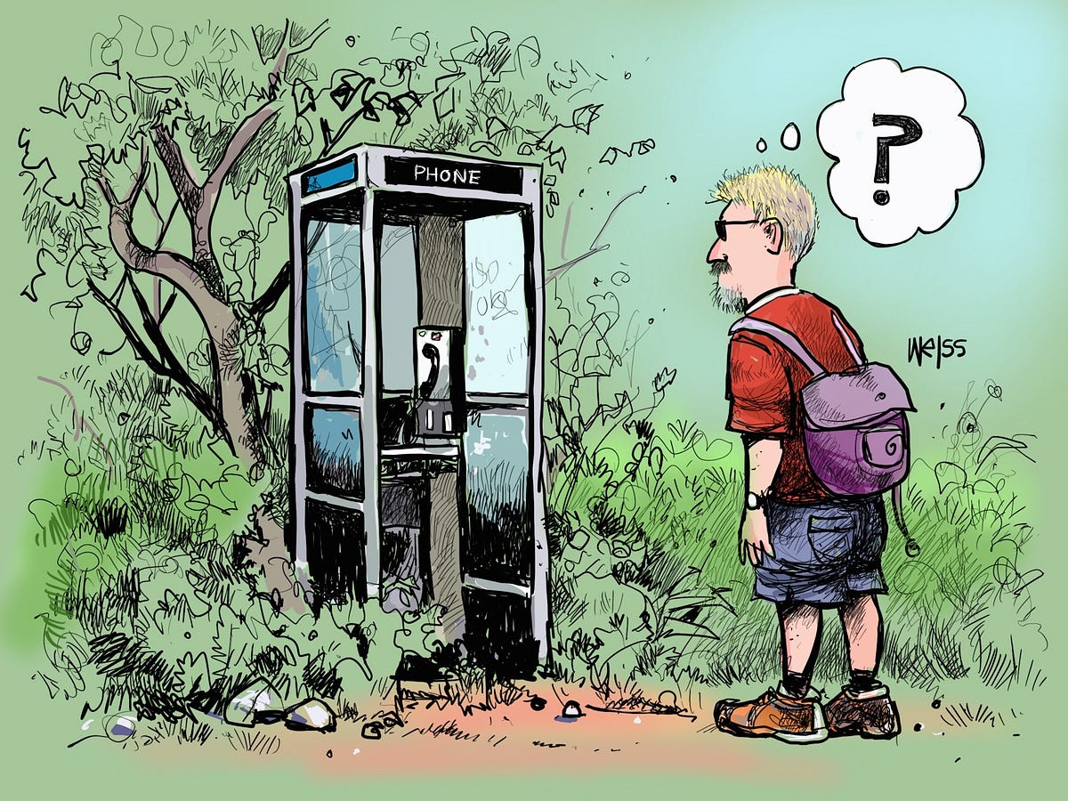 What If You Found a Magic Phone Booth in the Woods? | by John P. Weiss ...