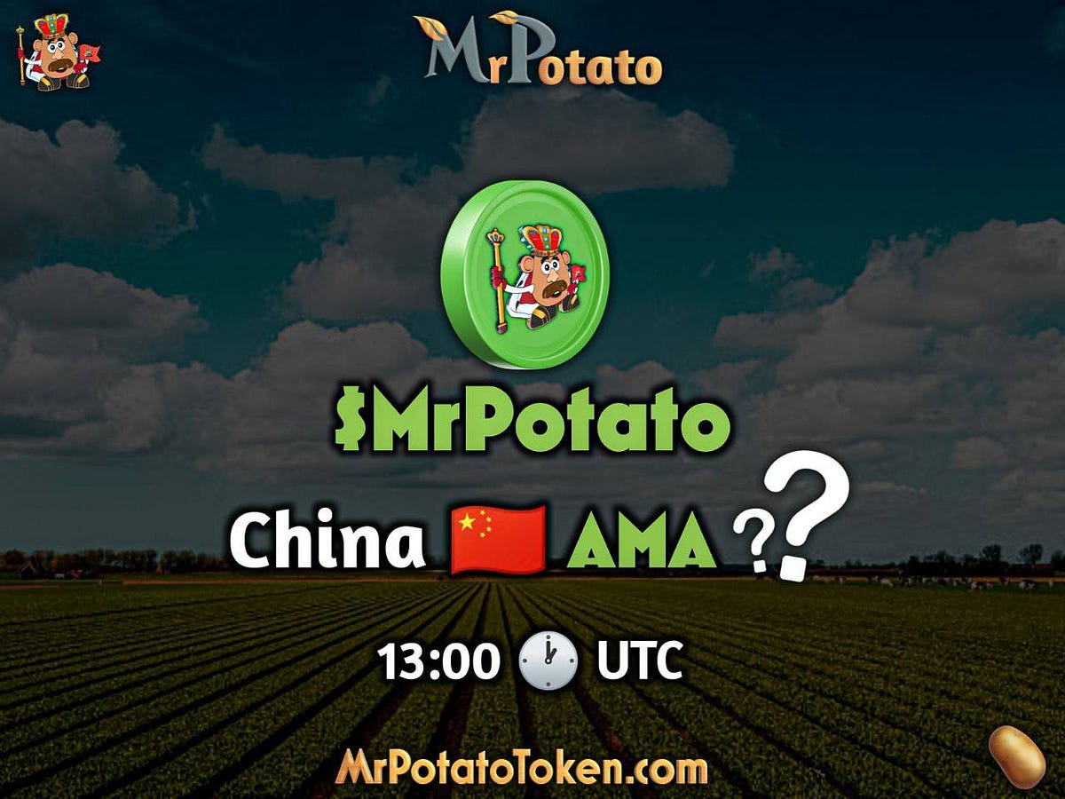 MR.POTATO Token: Digitizing Playfulness and Innovation | by Mdforhadislam | Medium