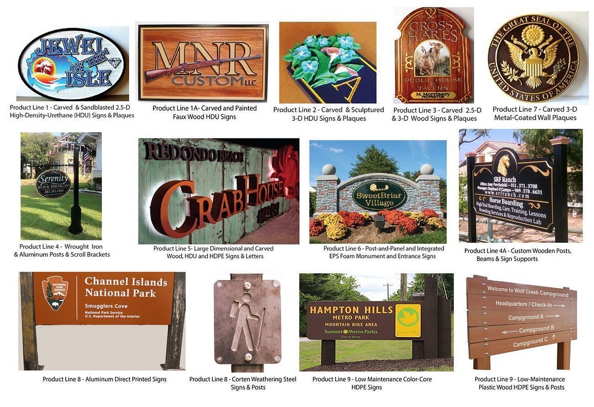 Classic Ranch Signs for a Natural Look | by Art Sign Works | Medium