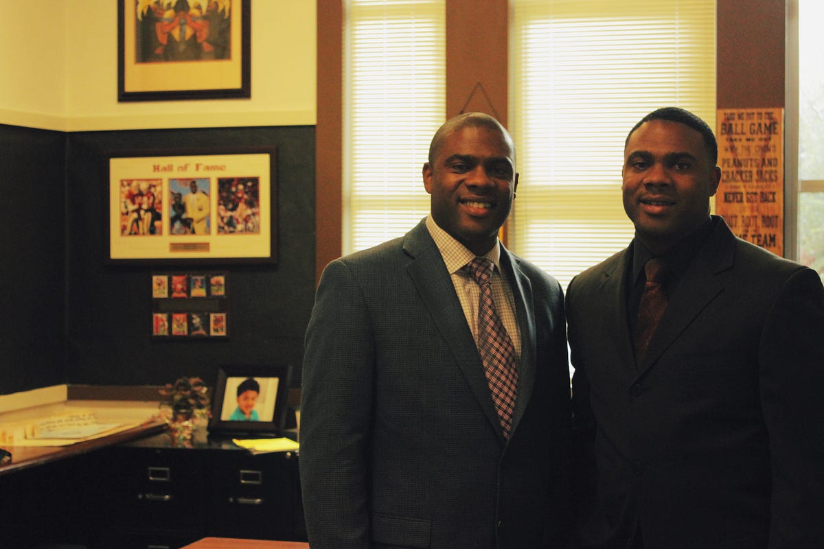 Trust me, you are seeing two.. At 9 years old, Ron and Reggie… | by ...