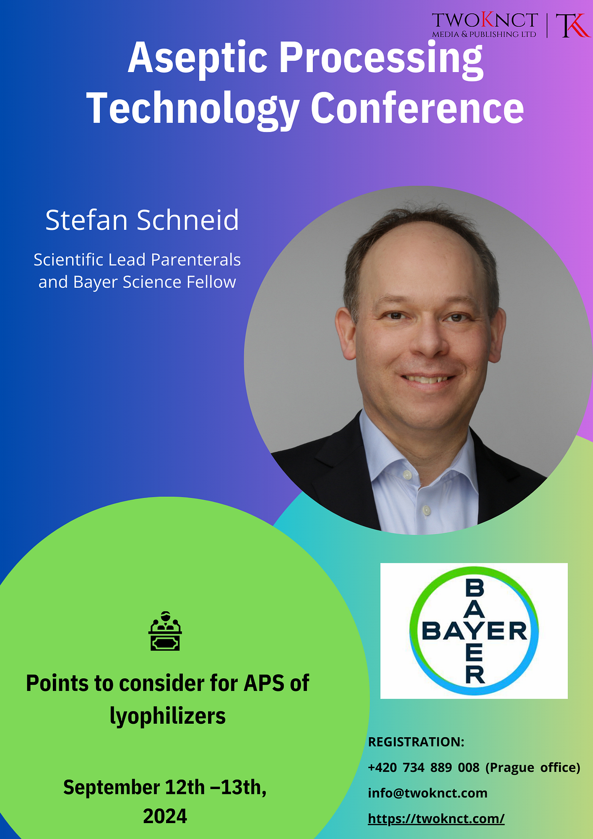 Meet & Greet Stefan Schneid Bayer | Pharmaceuticals at Aspetic ...