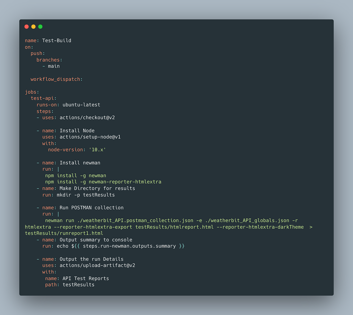 Creating A Simple API Testing Suite Using Newman/Github Actions | by ...