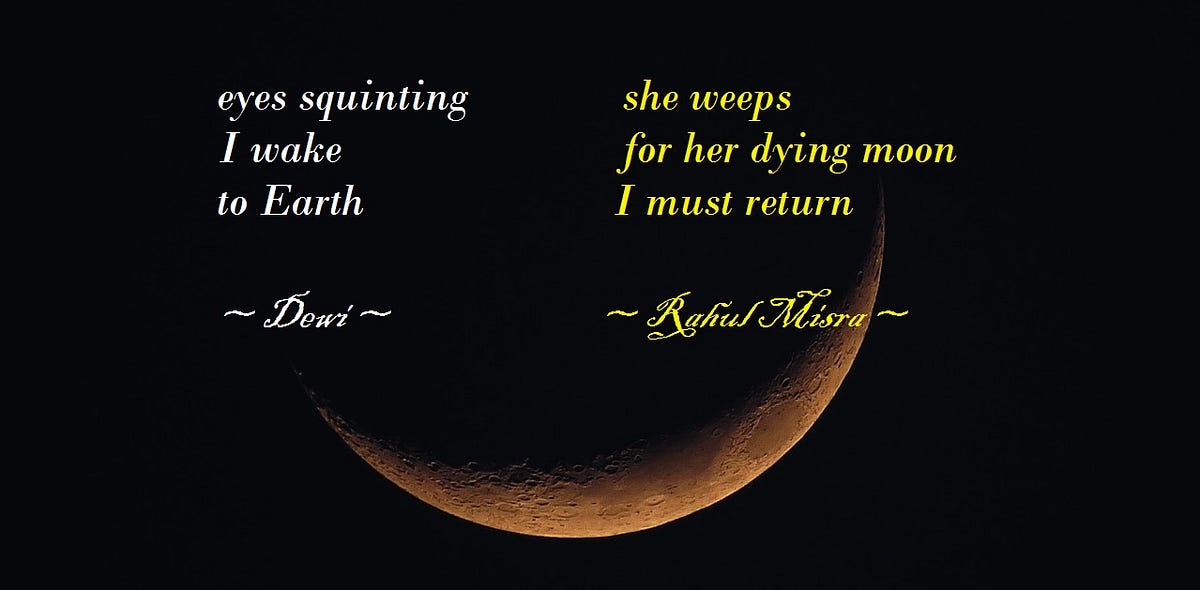 Weeping Planet. A cleave haiku with Dewi | by Rahul Misra | Chalkboard ...