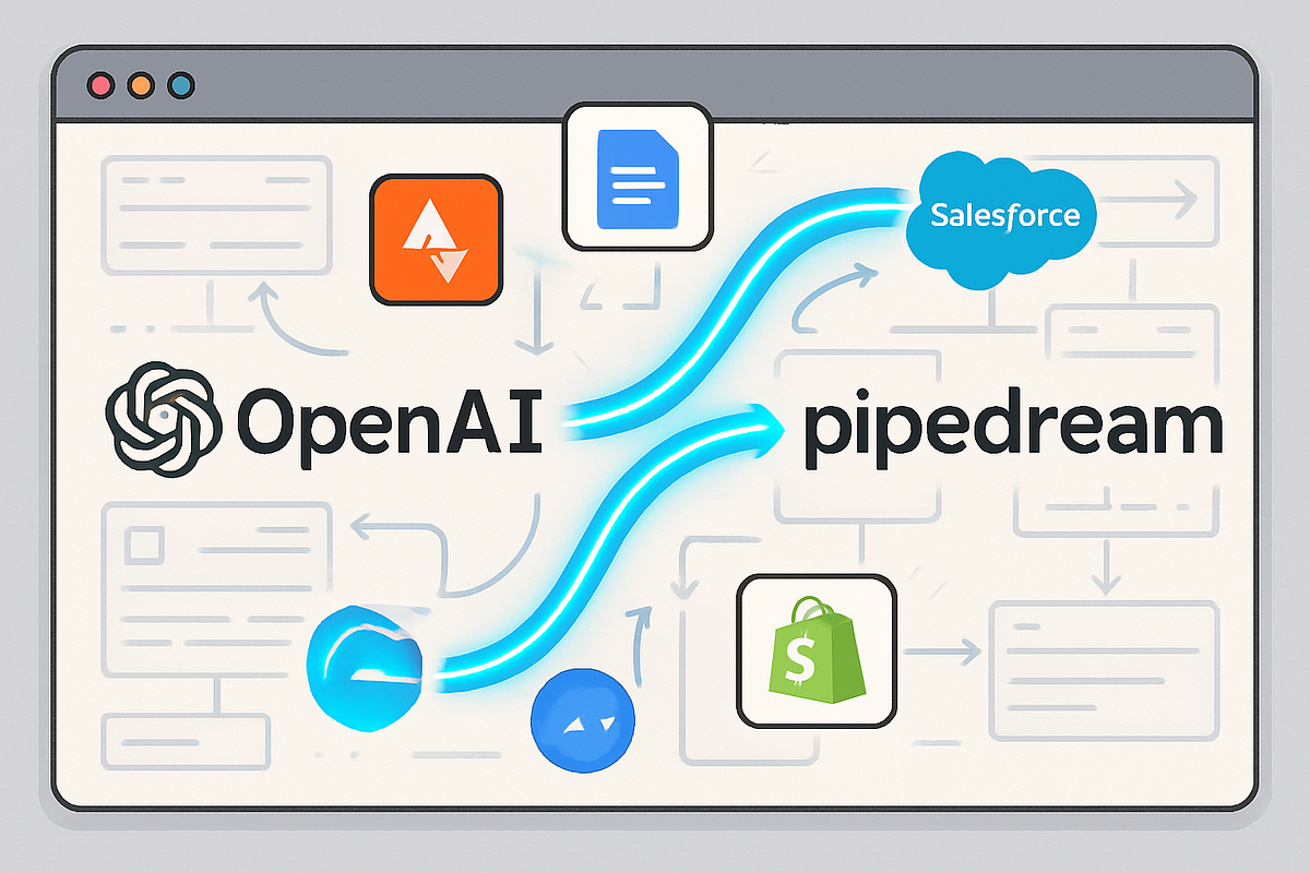 The Silent Revolution of No-Code AI: How Pipedream and OpenAI’s MCP Are Rewiring the Way We ...