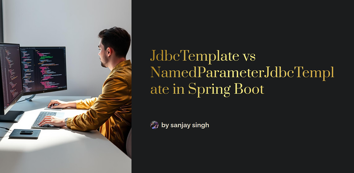 JdbcTemplate vs NamedParameterJdbcTemplate in Spring Boot: When and Why ...
