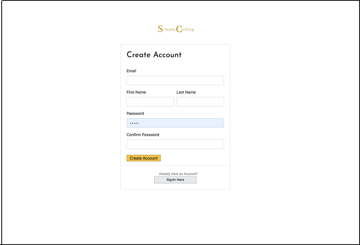 Develop Sign-Up and Login for E-Commerce App using Java and Spring Boot ...