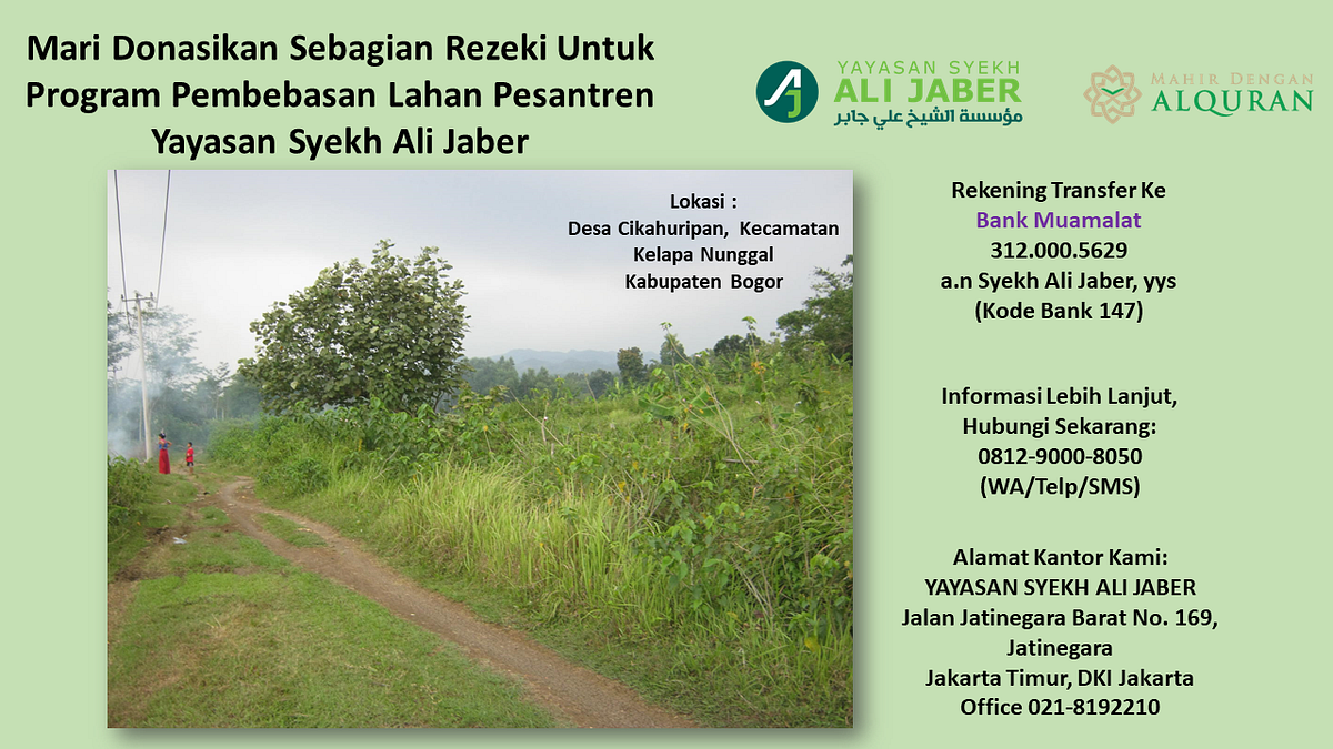 Infaq Online 0812–9000–8050 (Wa/Telp) Yayasan Syekh Ali Jaber | by infaq online-0812 9000 8050 ...