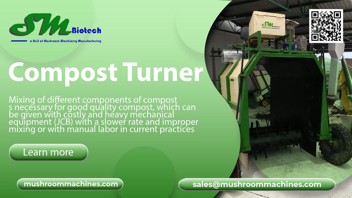 compost turner — Mushroom Machines - garima nagarkoti - Medium