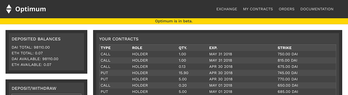 How to Exercise an Option with Optimum | by DSF Protocol | Medium