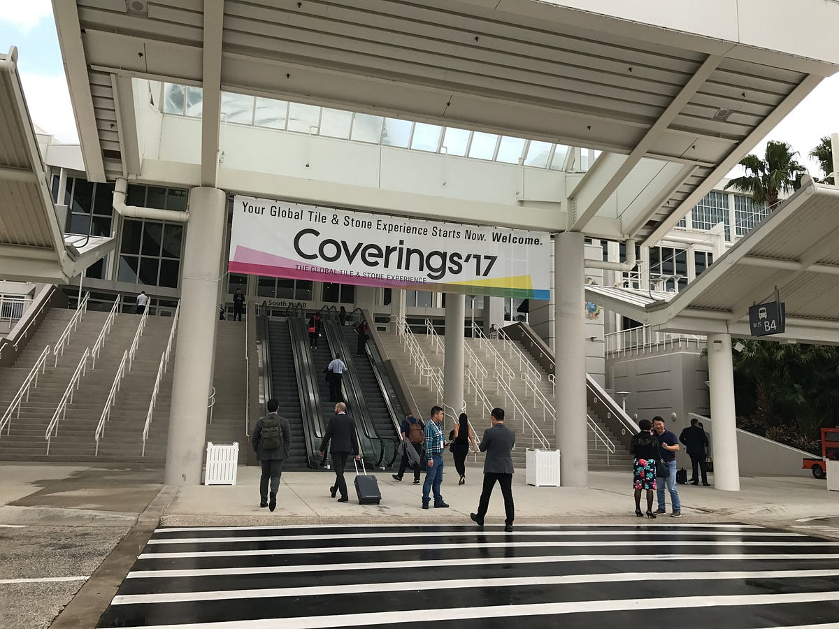 BOS Group Covers Coverings 2017. Few events bring the tile and stone ...