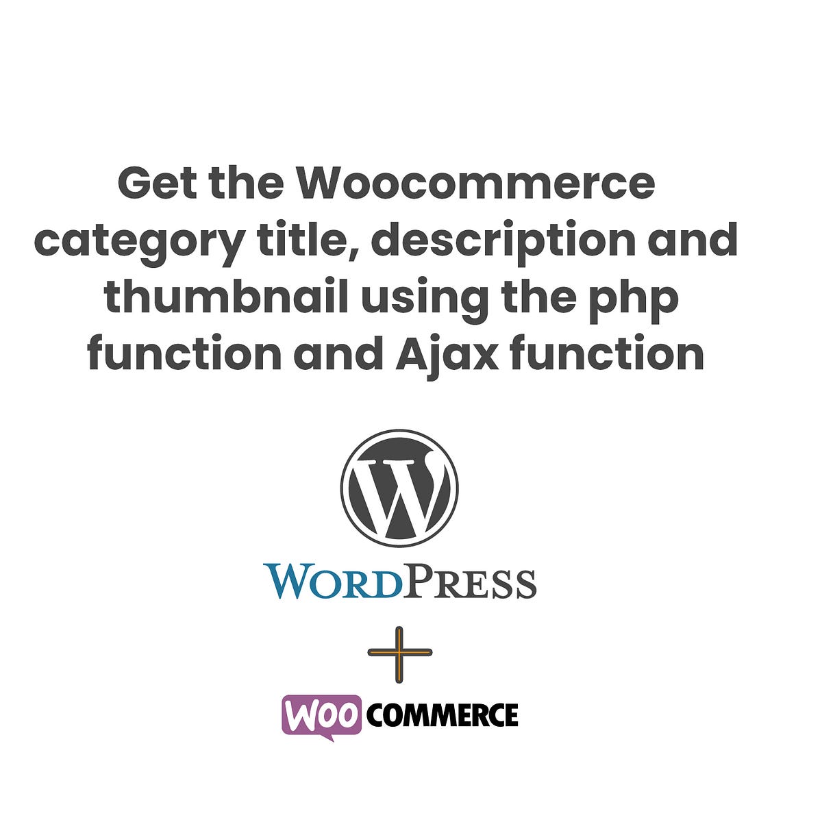 How To Get The Woocommerce Or Custom Post Type Taxonomycategory Title 3614