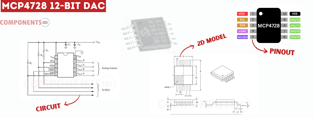 MCP4728: Helpful Tips and Troubleshooting Tricks | by Circuit Digest ...