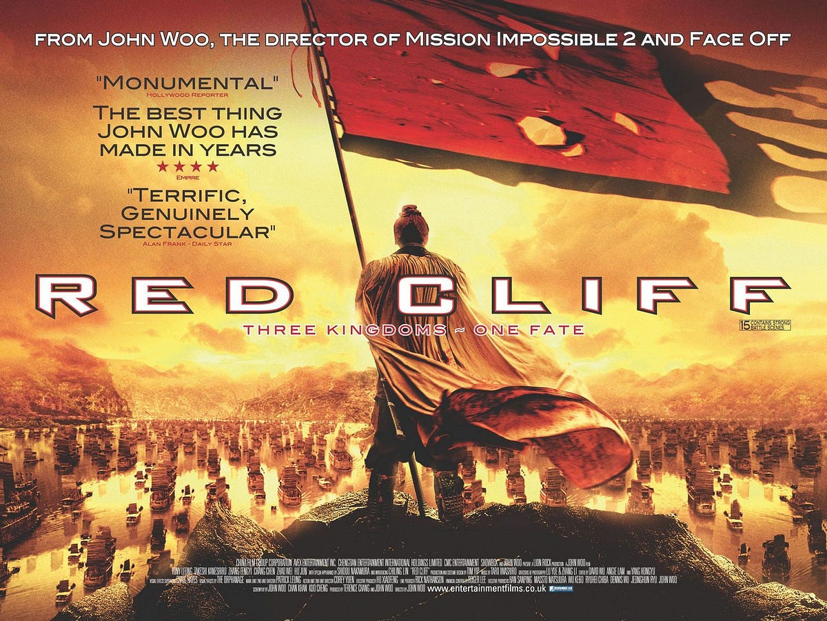 5 from the Watchlist: Red Cliff, The General | by P Ziche | Apr, 2025 ...