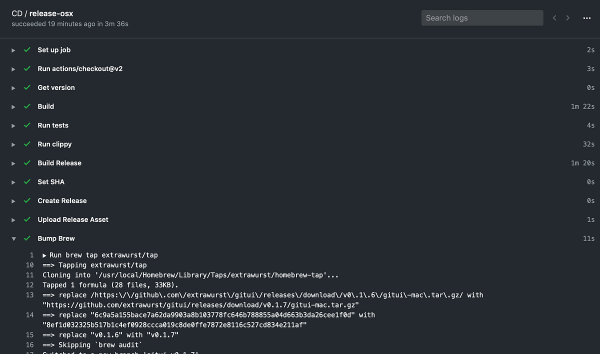 Github Actions Homebrew ️ So In This Story Our Hero Set Out To Do… By Stephan D Medium