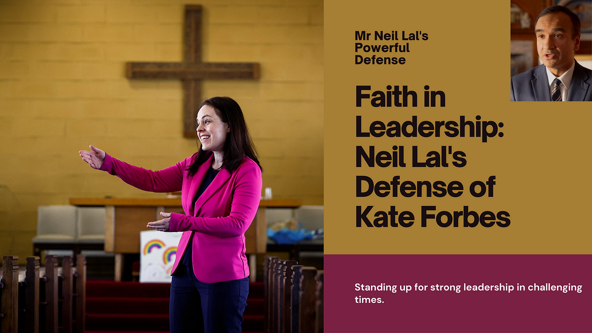 Neil Lal Defends Kate Forbes Amidst Criticism, Highlights Her Integrity ... Neil Lal Defends Kate Forbes Amidst Criticism, Highlights Her Integrity ...