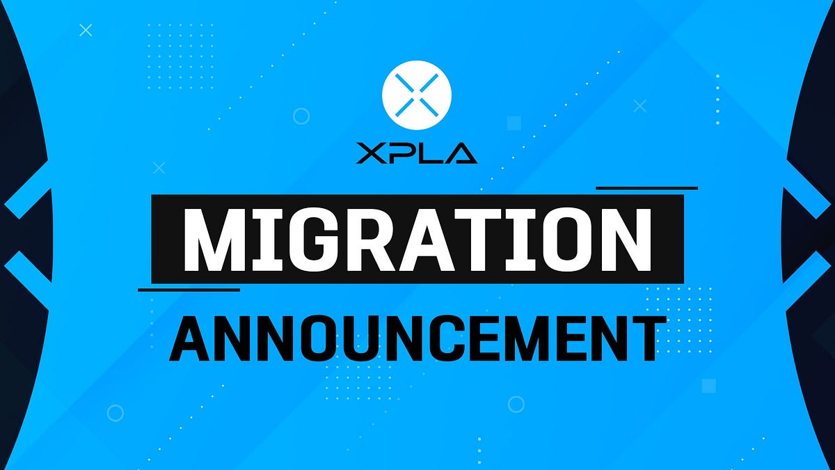 XPLA Migration Status Notice | CONX