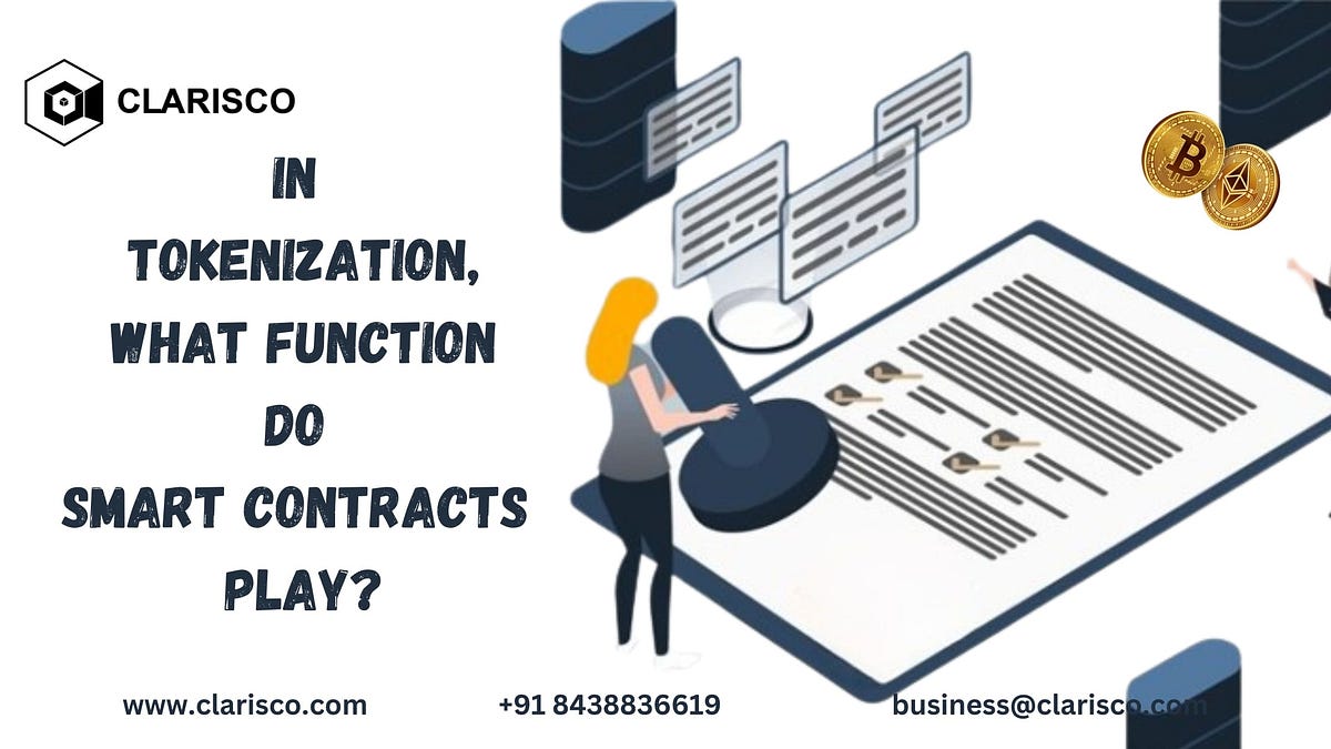 In tokenization, what function do smart contracts play? | by ...