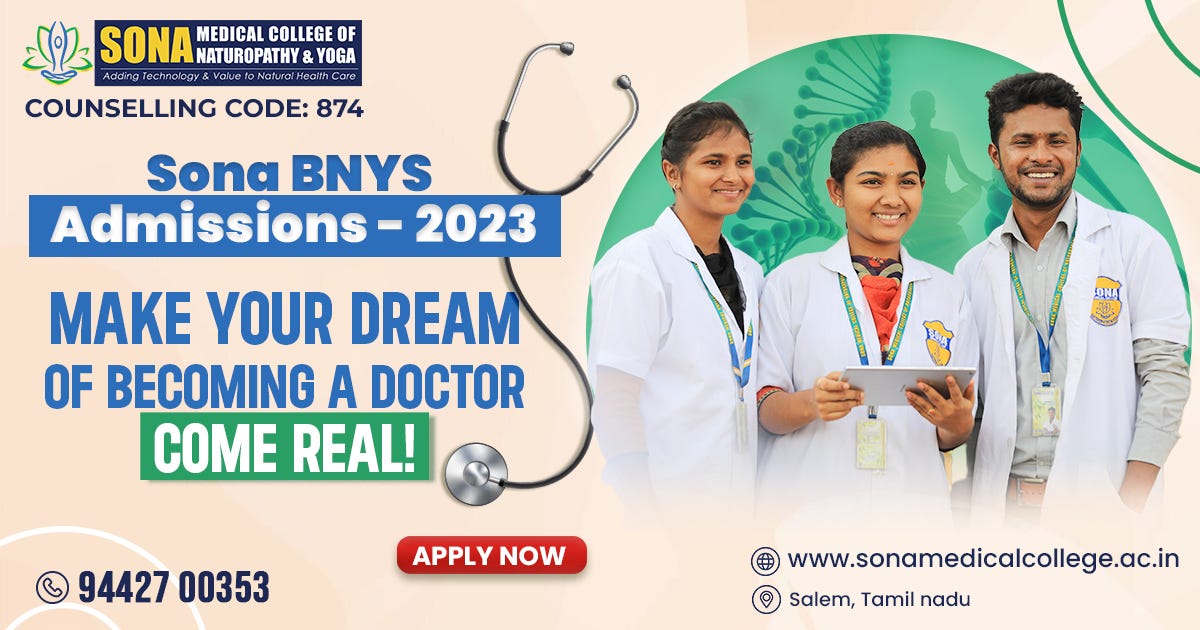 Can I do BNYS without NEET?. The students can do BNYS Doctor course ...