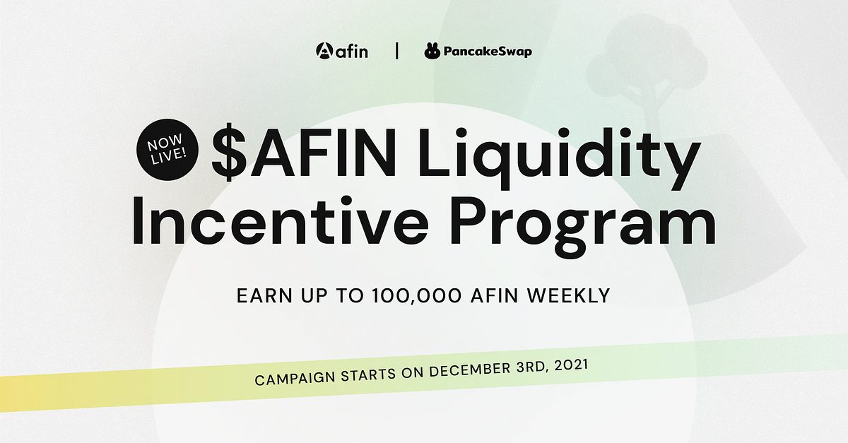 $AFIN Liquidity Providers Incentive Program — Now Live! | by AFIN Coin | Medium