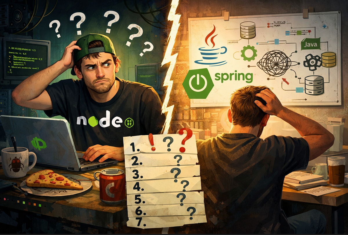 Node.js Dev Tries Java Spring Boot: 7 Things That Made No Sense | by ...