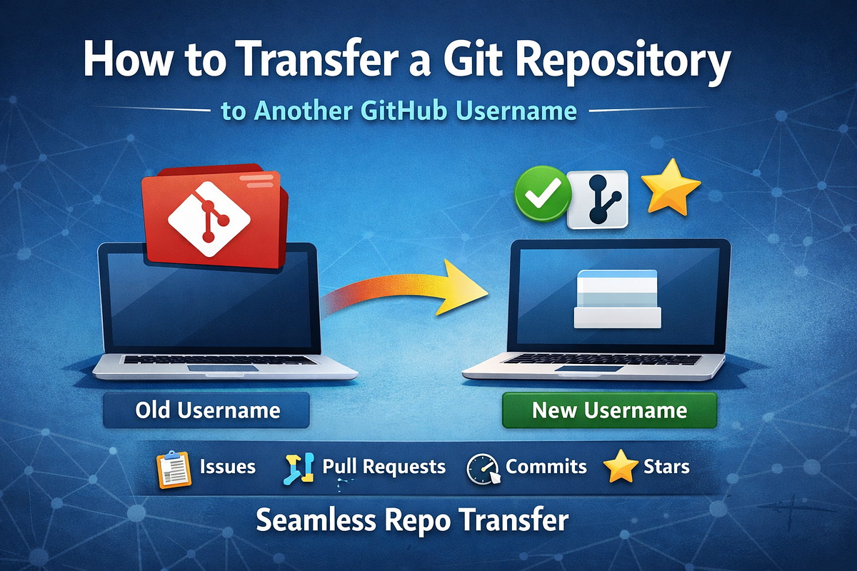 How to Transfer a Git Repository to Another GitHub Username | by bakar ...