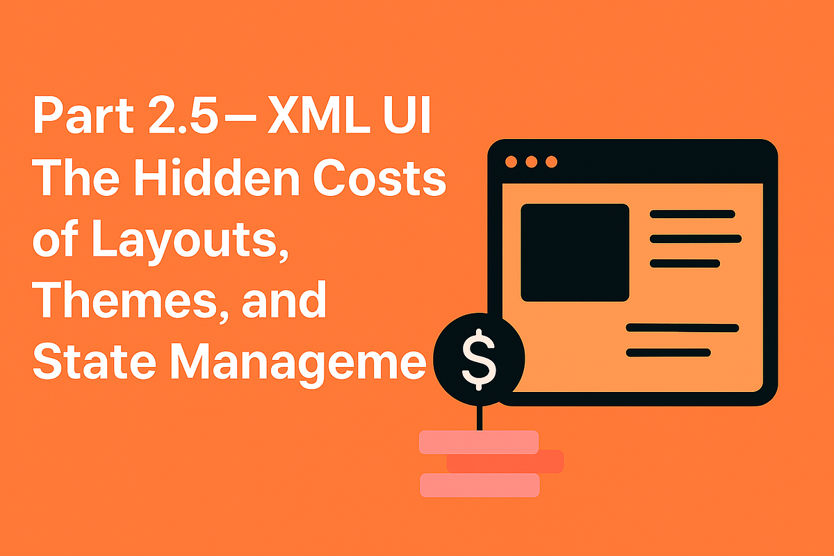 📝 Migrating from XML to Jetpack Compose Part 2.5: XML UI: The Hidden ...