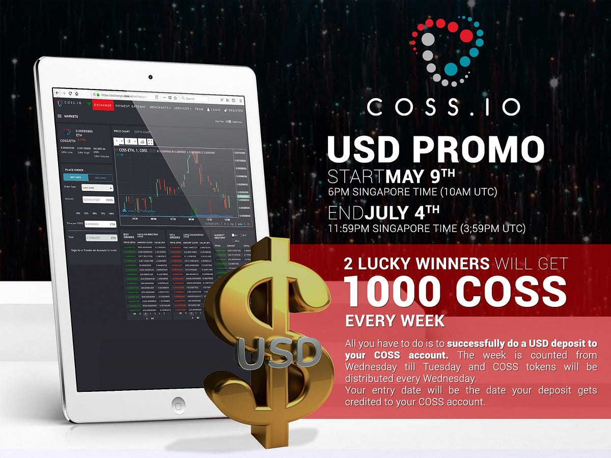 8th May 2018 update. COSS.IO | by COSS Team | COSS Updates ...