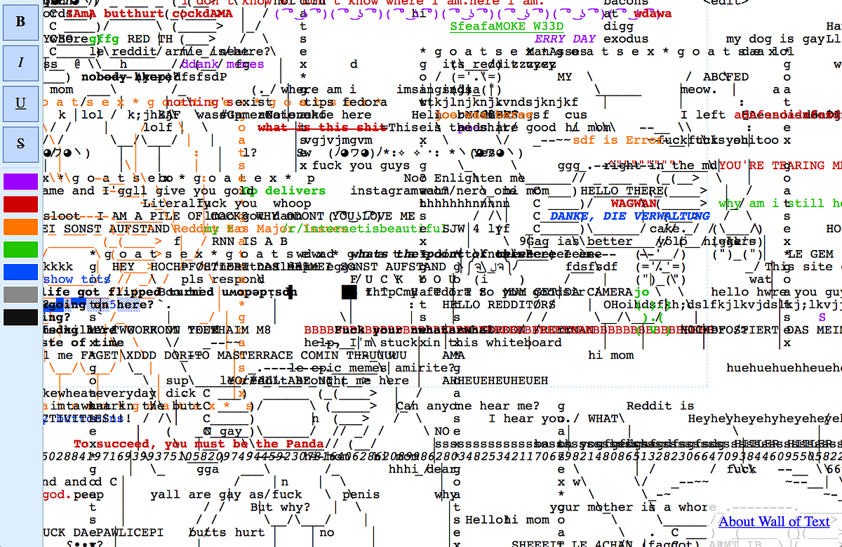 The Making of Wall of Text. Genesis | by Louis Stowasser | Medium