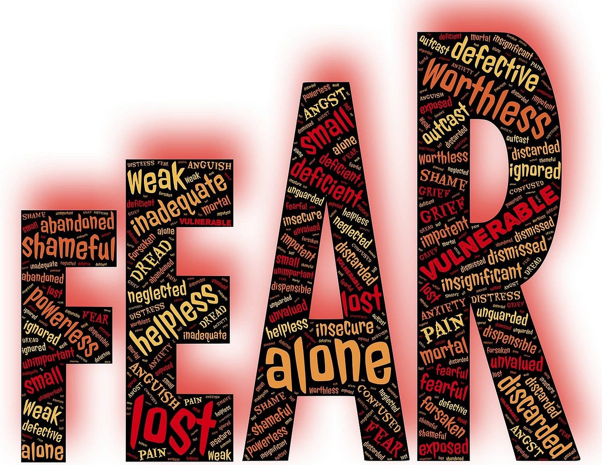 What is your fear telling you? Fear is real, what you choose to do ...