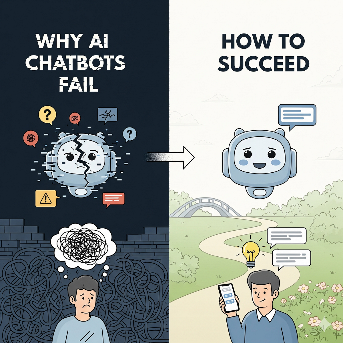 Why Most AI Chatbots Fail, And the 6 Rules I Followed to Finally ...